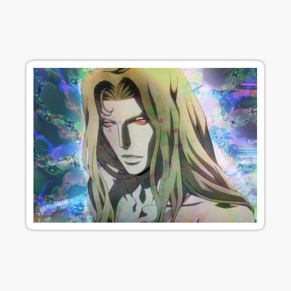 "alucard" Sticker for Sale by yugiohcerealbox | Redbubble