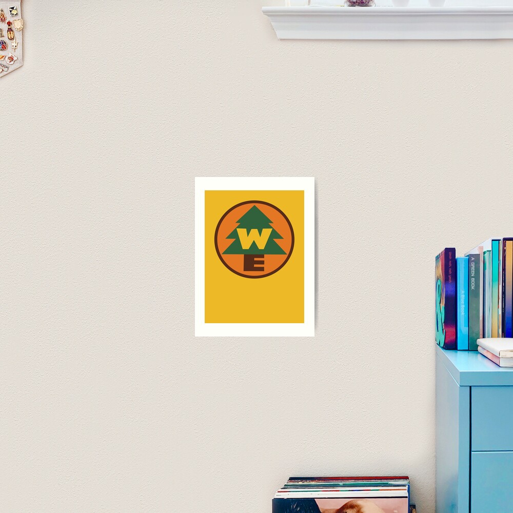 "Wilderness Explorer Logo" Art Print by rebeccaariel | Redbubble