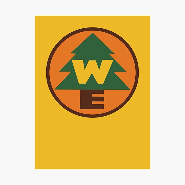 "Wilderness Explorer Logo" Photographic Print for Sale by rebeccaariel ...