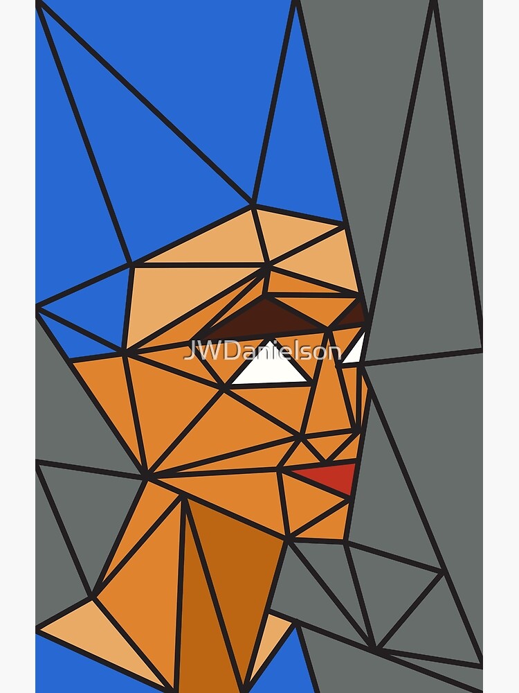 "Triangularism: Nefertiti" Poster for Sale by JWDanielson | Redbubble