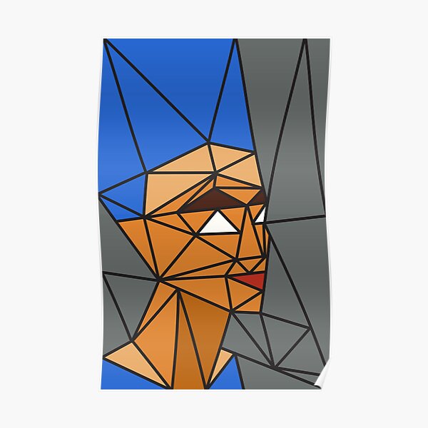 "Triangularism: Nefertiti" Poster for Sale by JWDanielson | Redbubble