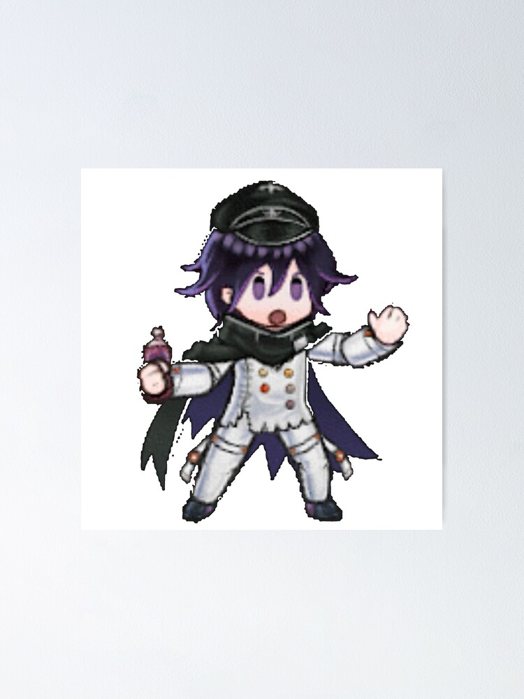 Póster «Kokichi Ouma con capa y fanta Pixel Art» de ellalune | Redbubble