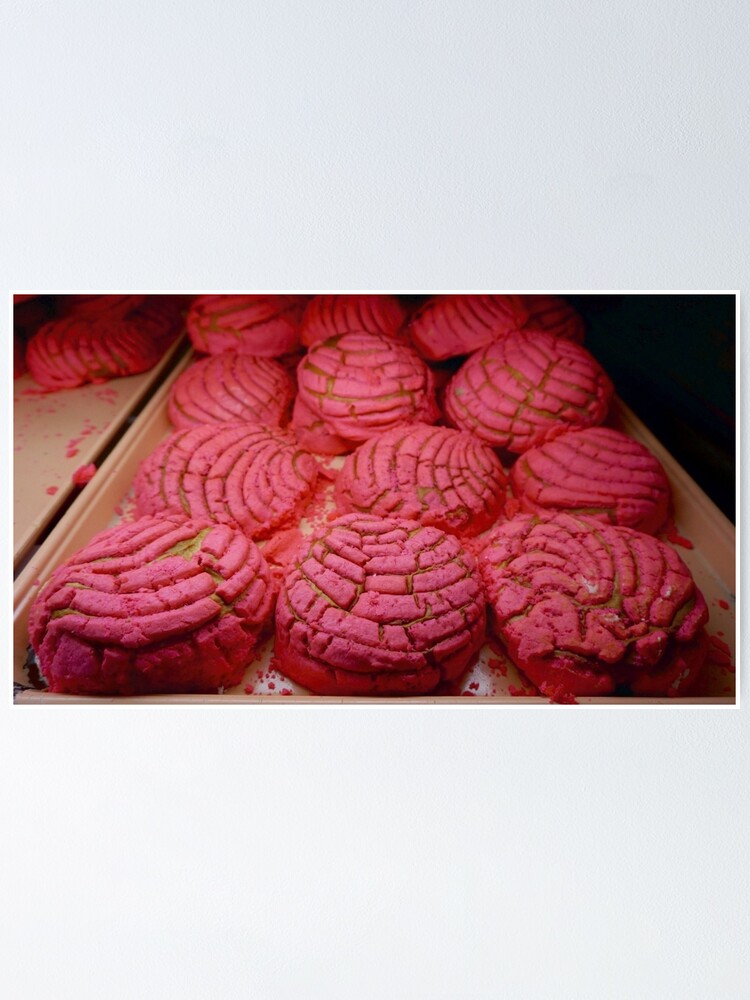 "Pink Concha" Poster by brujitanegrita | Redbubble