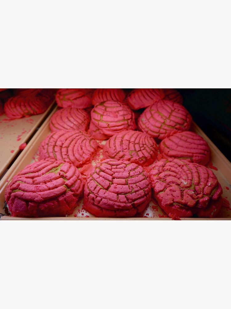 "Pink Concha" Sticker by brujitanegrita | Redbubble