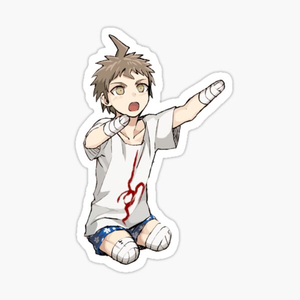 "Limbless Hajime Hinata" Sticker for Sale by ellalune | Redbubble