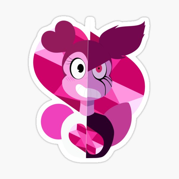 "Duality of Spinel " Sticker by MischievousArt | Redbubble