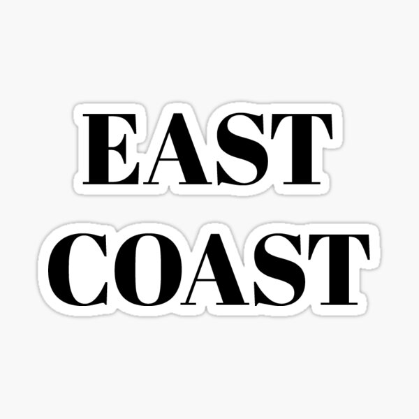 East Coast Stickers | Redbubble
