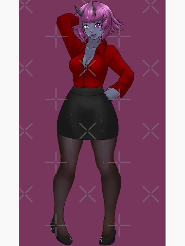 "Alien Office lady A" Poster by MartinUve | Redbubble