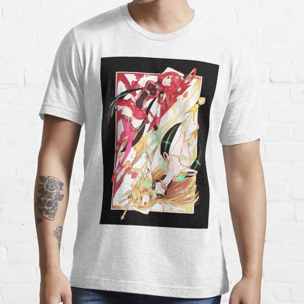 "Xenoblade 2 - Pyra & Mythra" T-shirt for Sale by lv2design | Redbubble ...