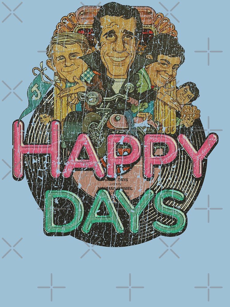 "Happy Days" Essential T-Shirt for Sale by jacobcdietz | Redbubble