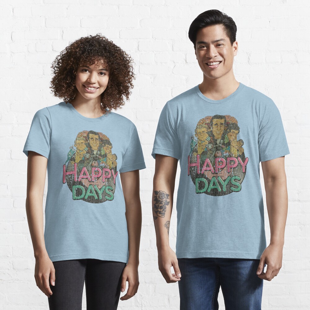 "Happy Days" T-shirt for Sale by jacobcdietz | Redbubble | happy days t ...