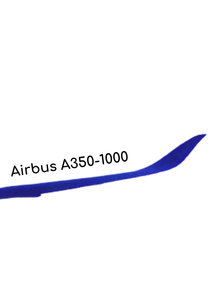 "Airbus A350-1000" Sticker for Sale by AVIATIQYT | Redbubble