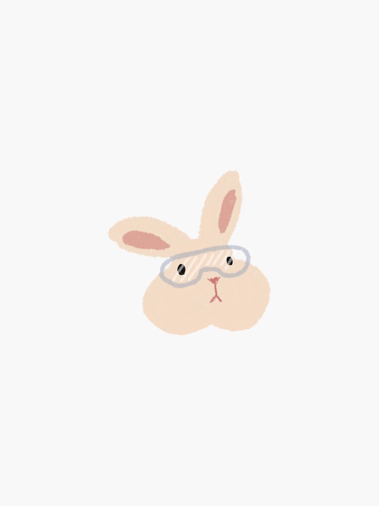 "Science Bunny" Sticker for Sale by biochembunny | Redbubble