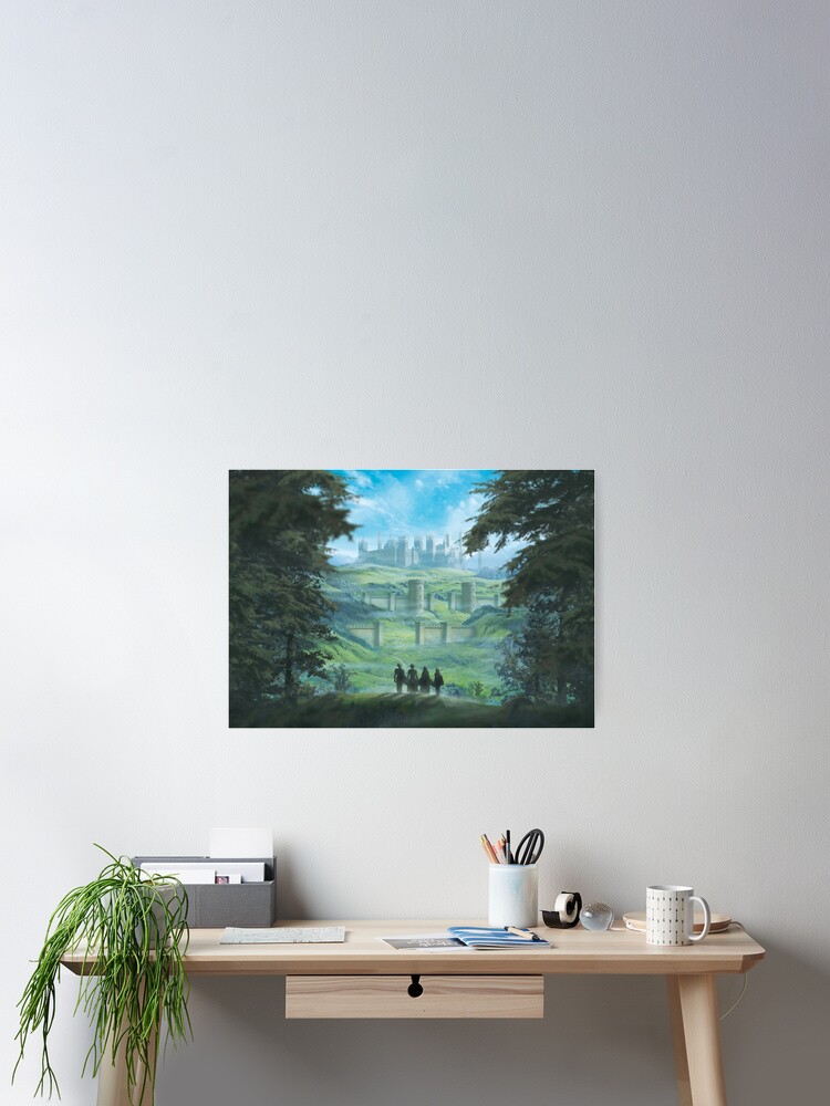 "Garreg Mach Monastery " Poster by orioto | Redbubble