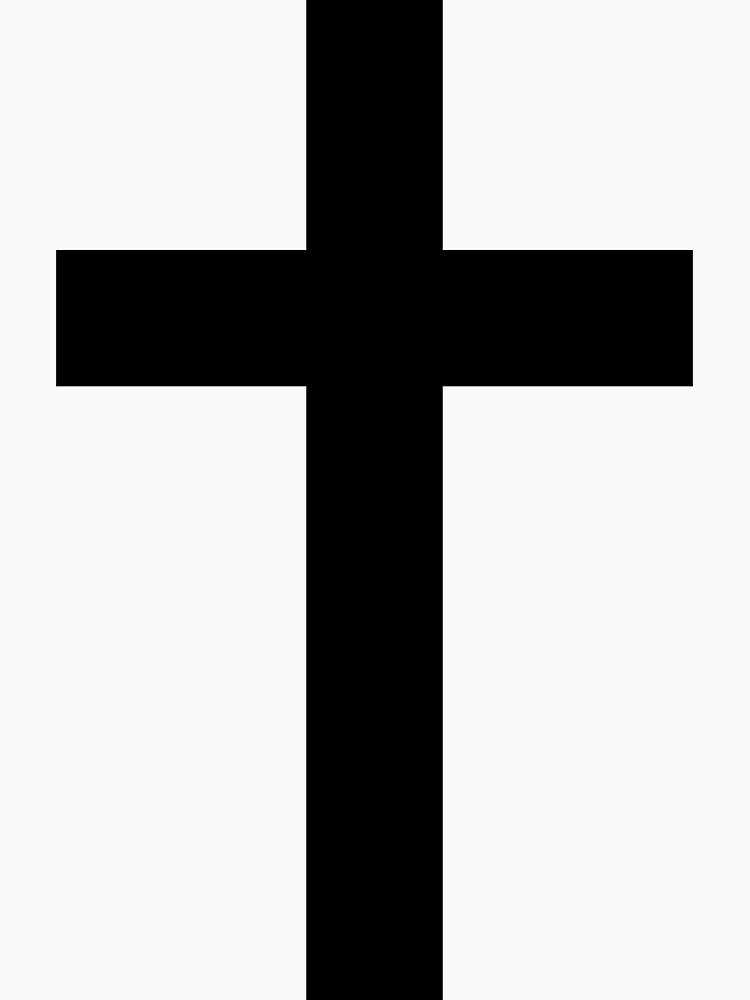 "Sober is Dope Cross" Sticker by Soberisdope1 | Redbubble