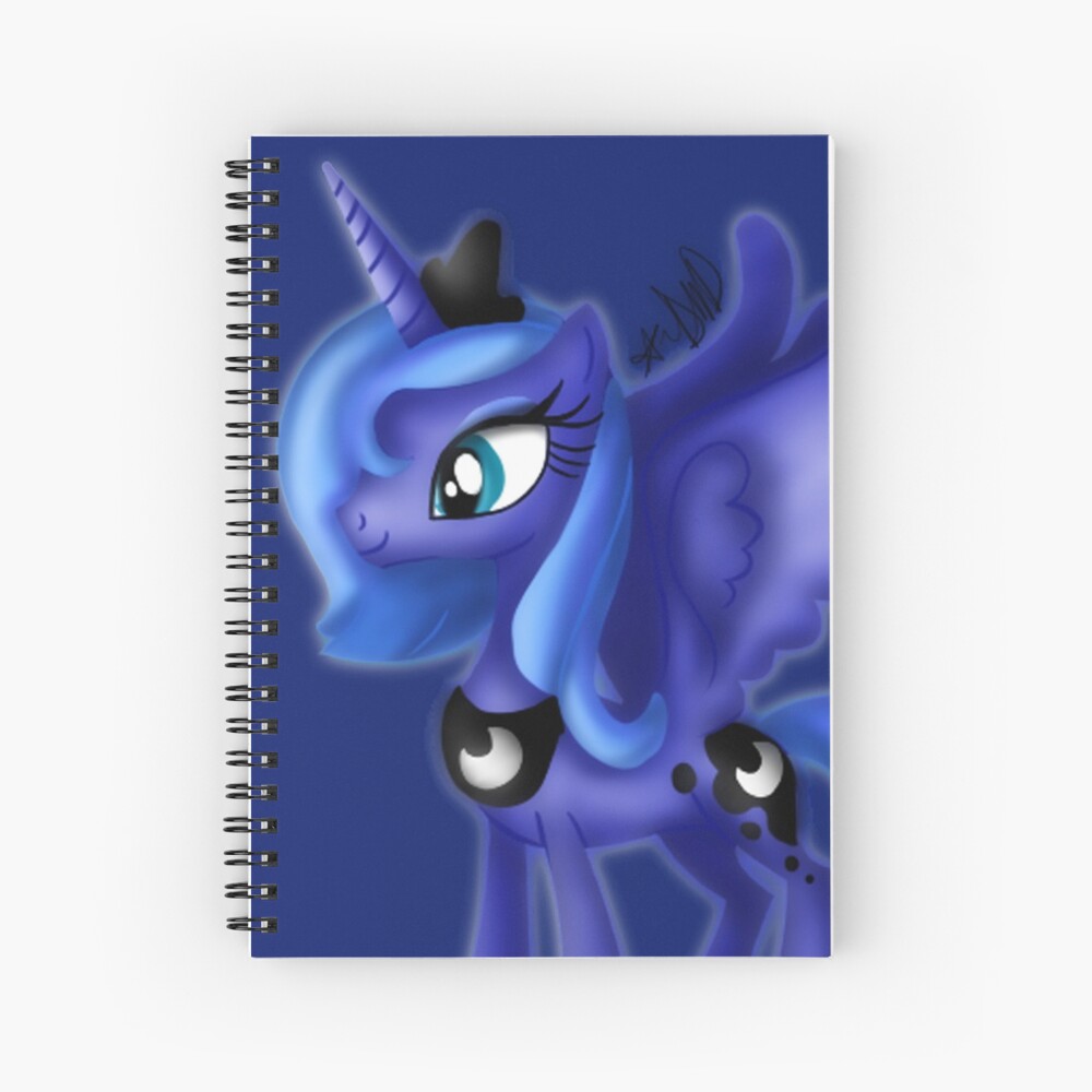 "My Little Pony Friendship Is Magic Princess Luna" Spiral Notebook for ...