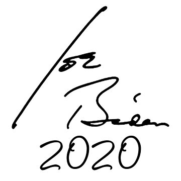 "Joe BIden Signature" Poster for Sale by popdesigner | Redbubble