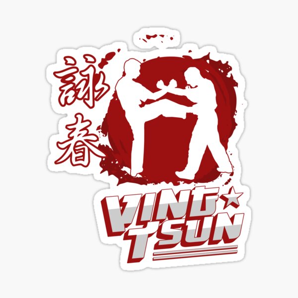 "Ving Tsun Kung Fu" Sticker by FashionFuture | Redbubble