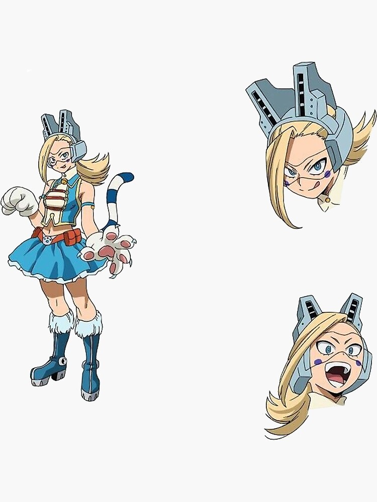 "Pixie Bob My Hero Academia Sticker Set" Sticker for Sale by ...