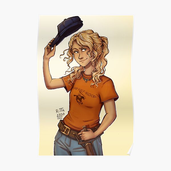 "Annabeth" Poster for Sale by ritta1310 | Redbubble