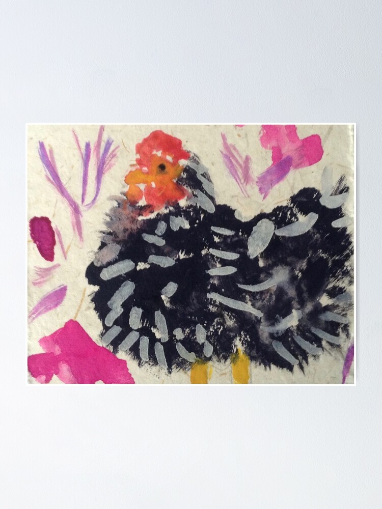 "SPOTTED CHICKEN" Poster by kamjkelley123 | Redbubble