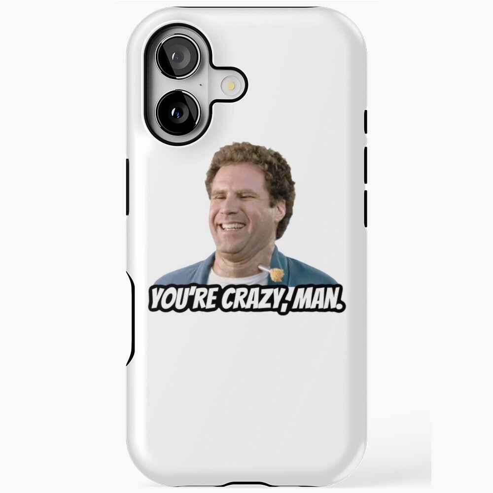 "Old School Will Ferrell " Sticker for Sale by HighStrangePop | Redbubble
