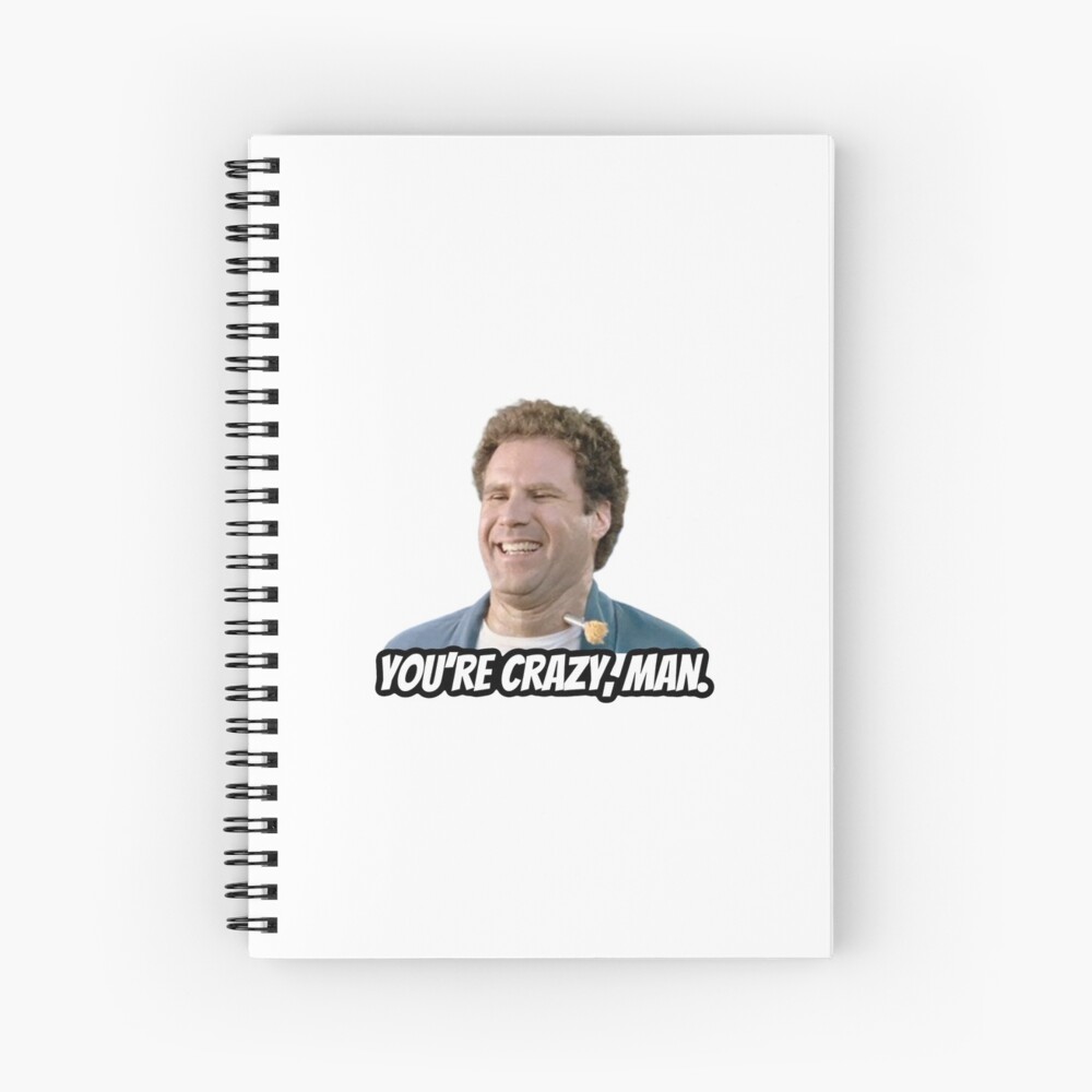 "Old School Will Ferrell " Sticker for Sale by HighStrangePop | Redbubble