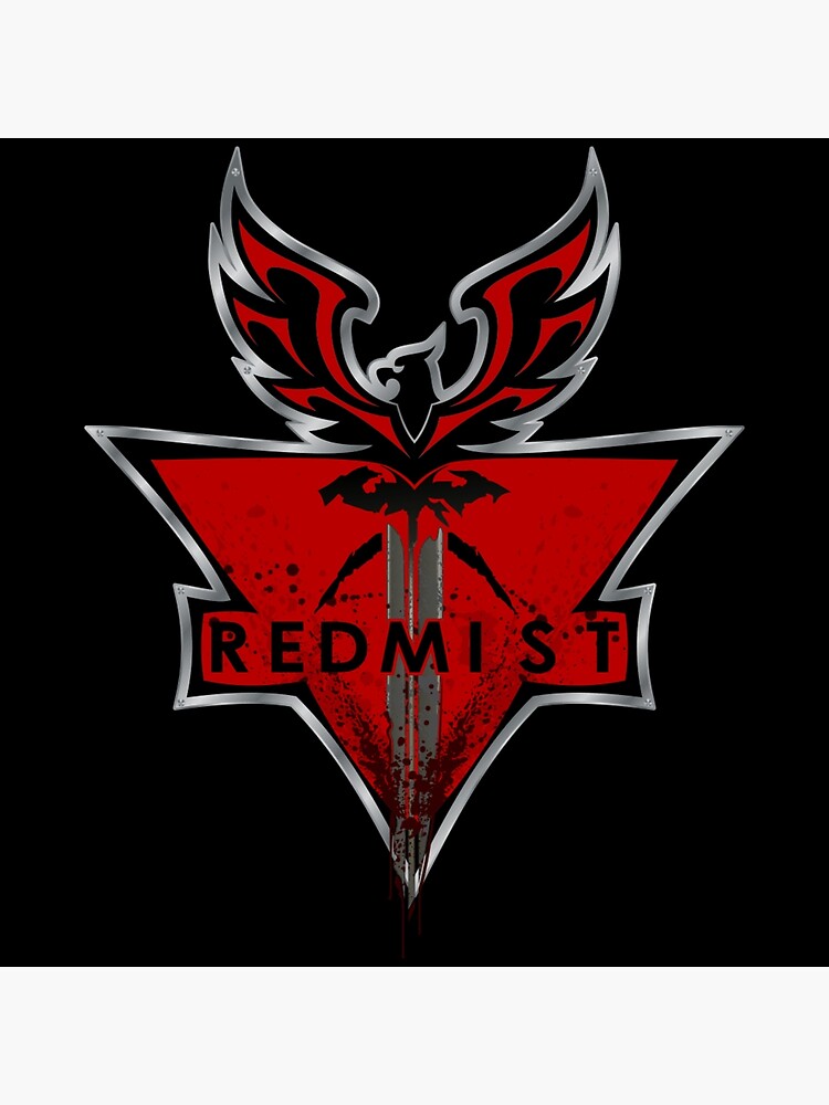 "Redmist clan logo" Photographic Print for Sale by justmich | Redbubble