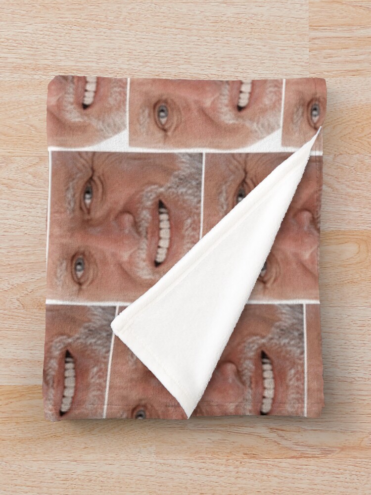 "HAhaa Twitch Emote / Hide The Pain Harold Meme" Throw Blanket by ...