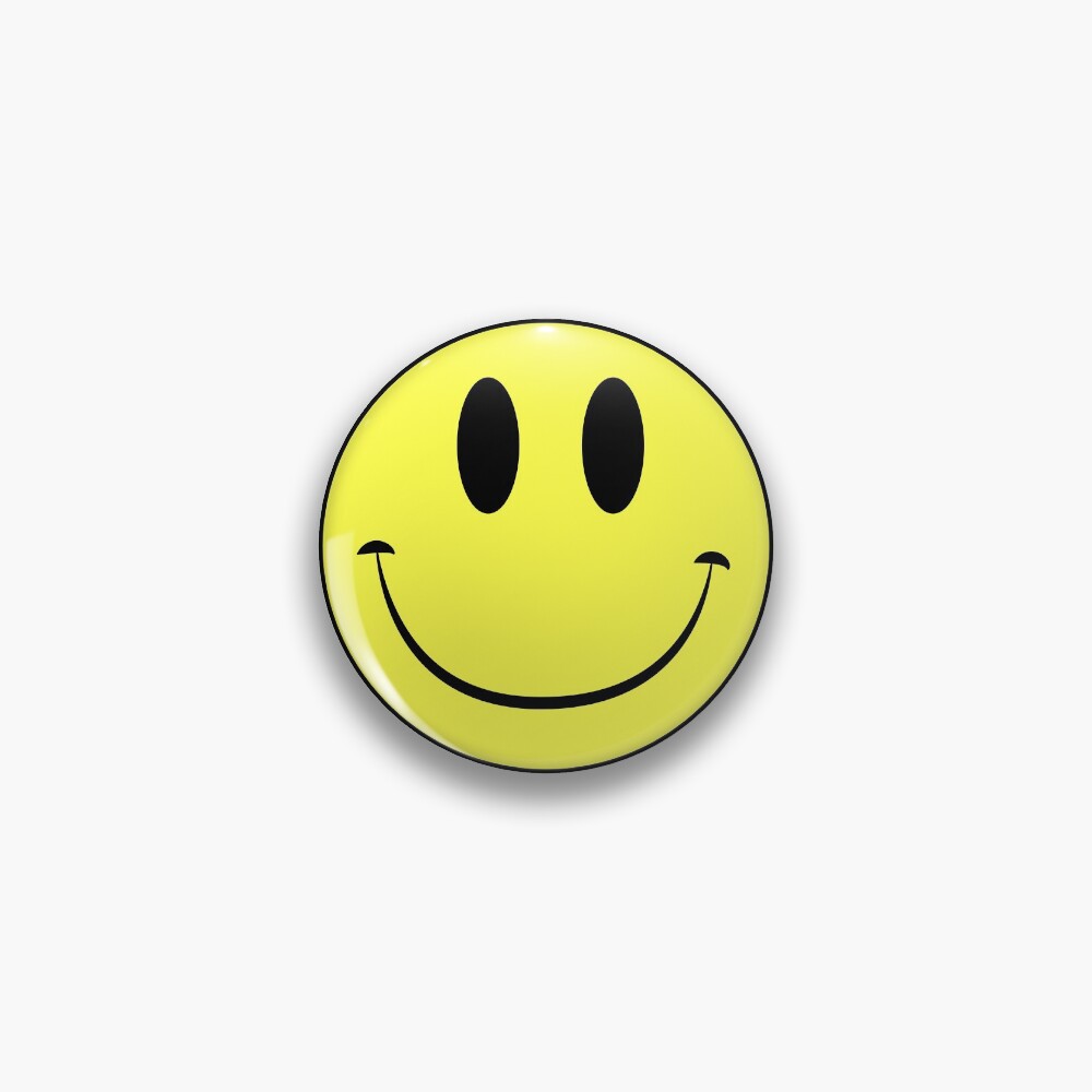 "Classic Acid House Face Rave Culture" Pin by BennyBearProof | Redbubble