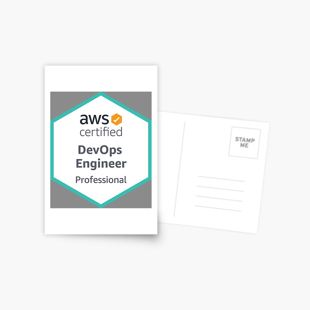 "AWS Certified DevOps Engineer Professional" Sticker for Sale by ...