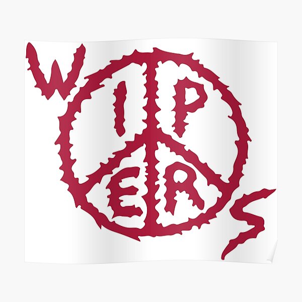 "Wipers Logo" Poster for Sale by tvorac | Redbubble