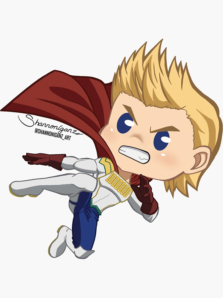 "Chibi Mirio Togata" Sticker by shannoniganz | Redbubble