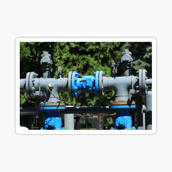 "Steel Water Pipes" Sticker for Sale by rhamm | Redbubble