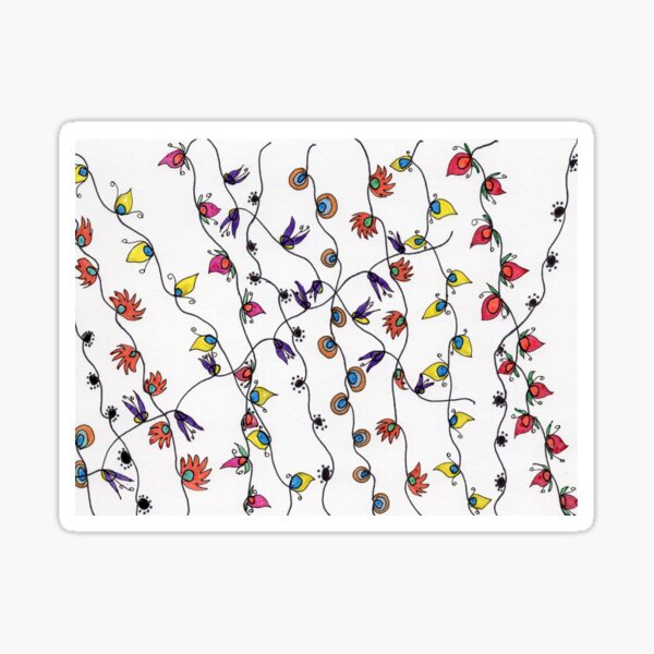 "Vines!" Sticker for Sale by Jubal421Designs | Redbubble