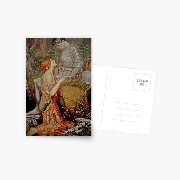 "Lamia on Her Knees" Postcard by dianegaddis | Redbubble