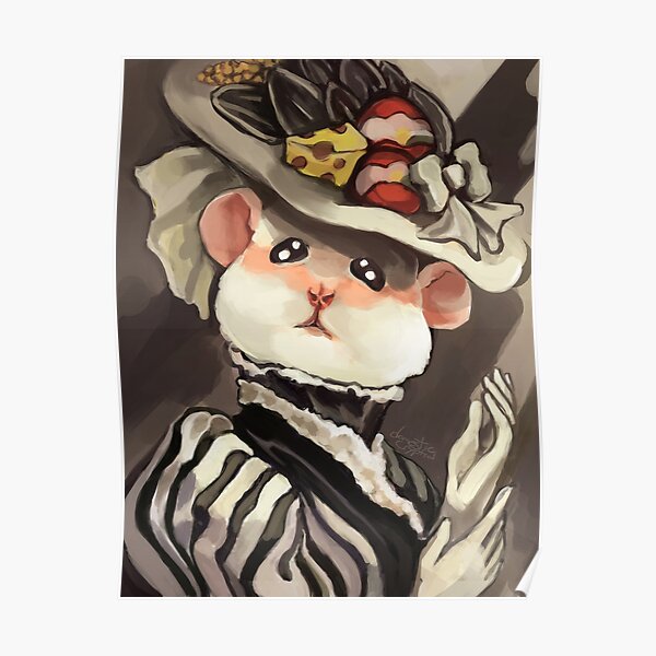"Lady Rat" Poster by domesticcryptid | Redbubble