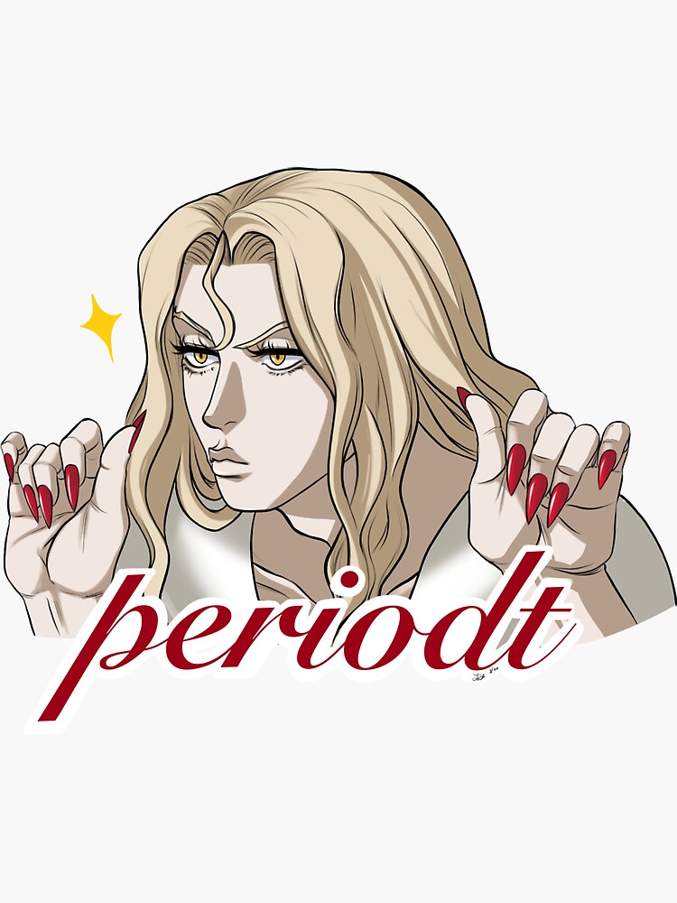 "Alucard" Sticker for Sale by JibletsDraws | Redbubble