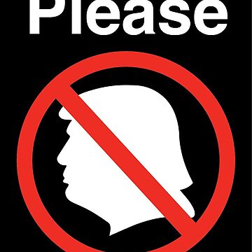 "SUBWAY INSPIRED NO TRUMP SIGN" Art Board Print for Sale by laurenrownd ...