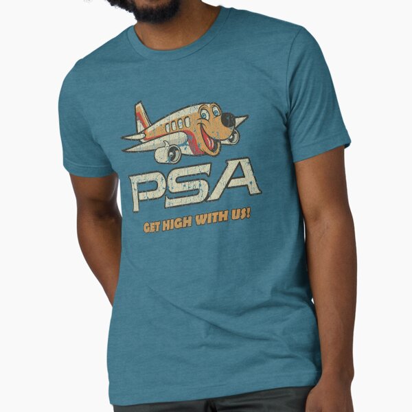 "Pacific Southwest Airlines (PSA)" Tri-blend T-Shirt for Sale by ...