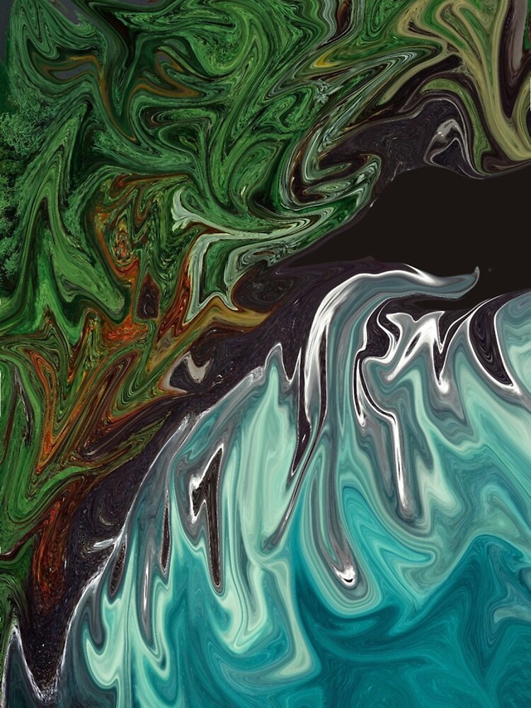 "Hawaii Ocean - Abstract Art iPhone case" iPhone Case for Sale by ...