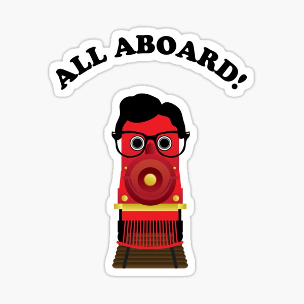 "Gary Train" Sticker for Sale by CatsBag | Redbubble