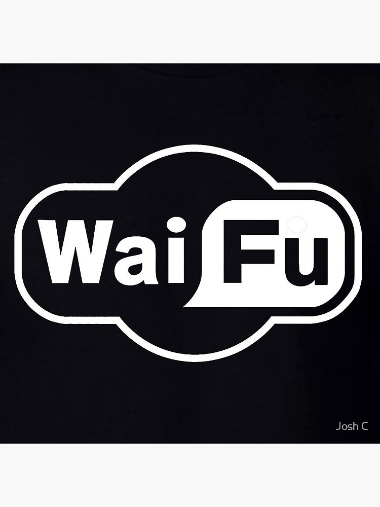 Pegatina «Logotipo de Waifu» de JoshGuerra | Redbubble