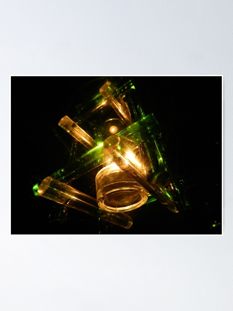 "Light Glass Abstract Art" Poster for Sale by mrboone1964 | Redbubble