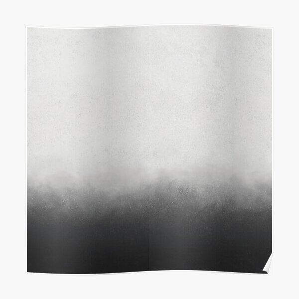 "Modern Minimalist Black and Grey Abstract " Poster for Sale by kasamor ...
