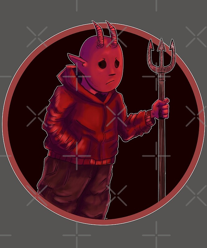 "SAD DEVIL" by DroidMonkey | Redbubble