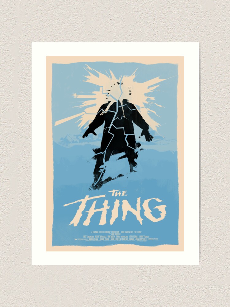 "The Thing (1982) Custom Poster" Art Print for Sale by Rusty100 | Redbubble