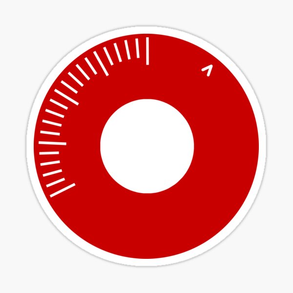 "Technics Counter Weight" Sticker by darrentomalin | Redbubble