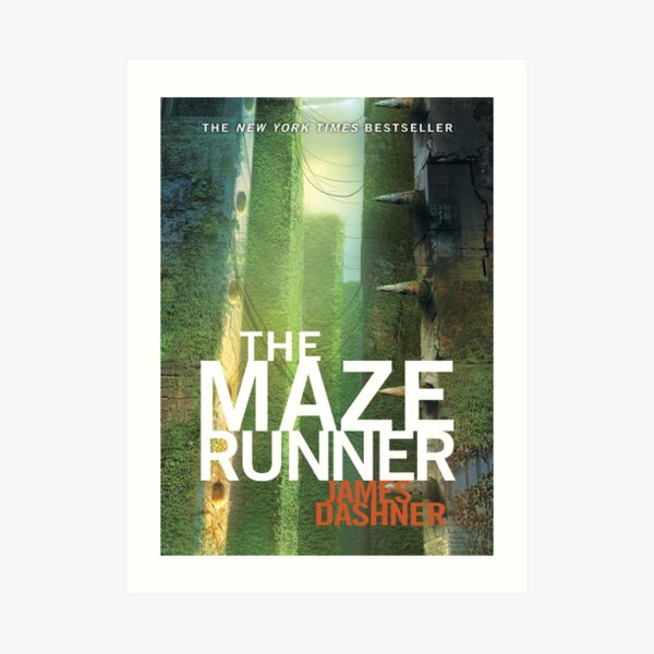 "The Maze Runner Book Cover 2" Art Print for Sale by A5-TheGlue | Redbubble