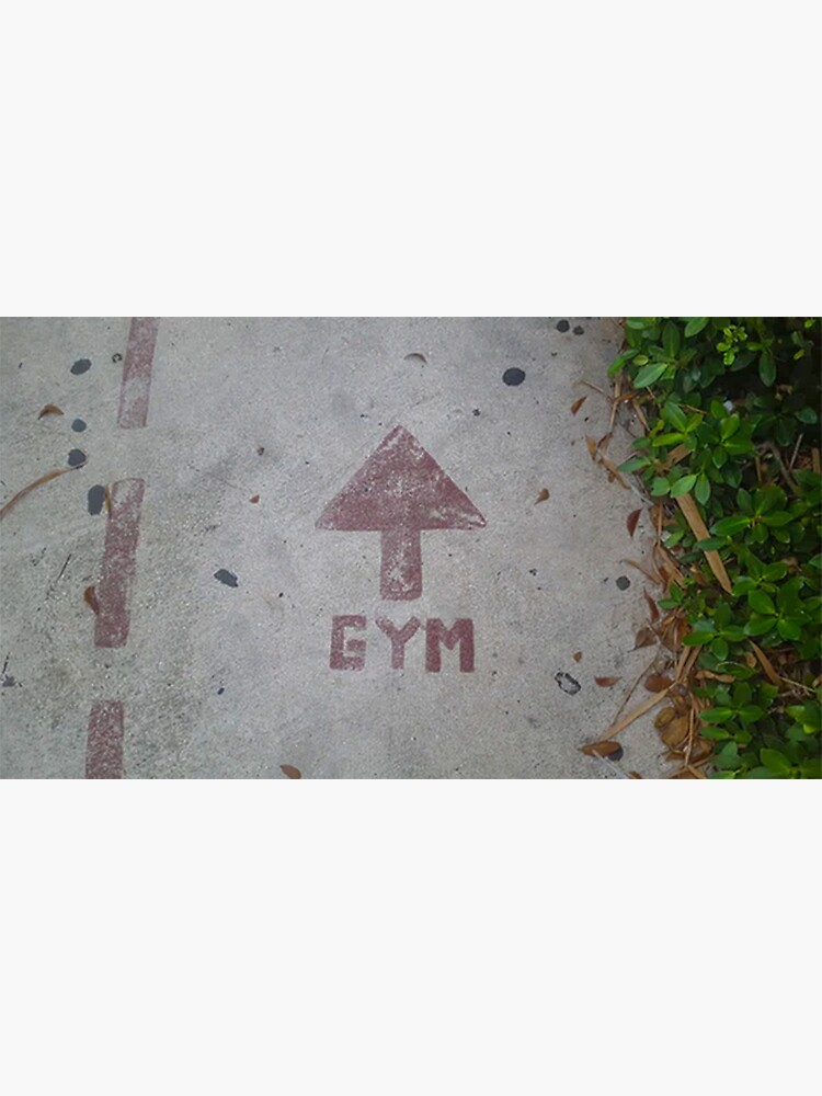 "Way to the GYM Motivational Poster" Art Print for Sale by Javi4pp ...